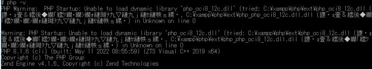 XAMPPからOracleへの接続メモ（OCI8の設定） – Buggy's blog